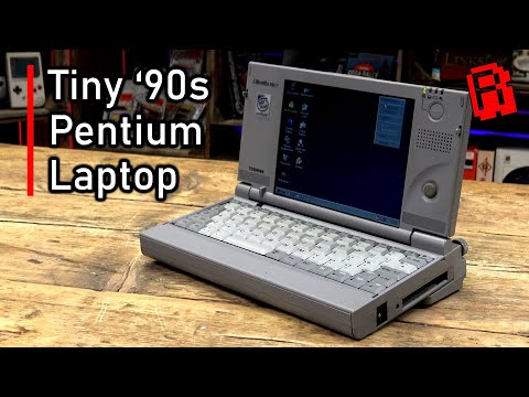Retro Tech Nibble: Tiny Pentium PC from the '90s - YouTube