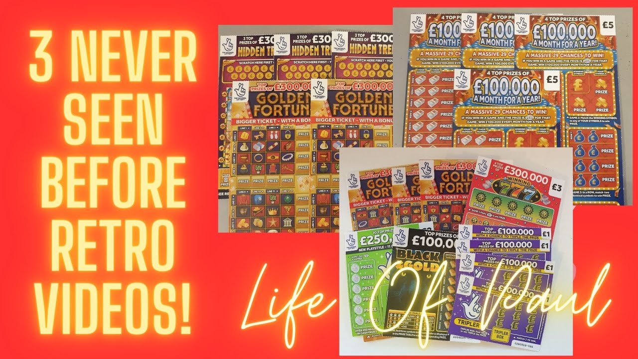 Old School scratch cards. 3 retro videos so that you can relive the old ...
