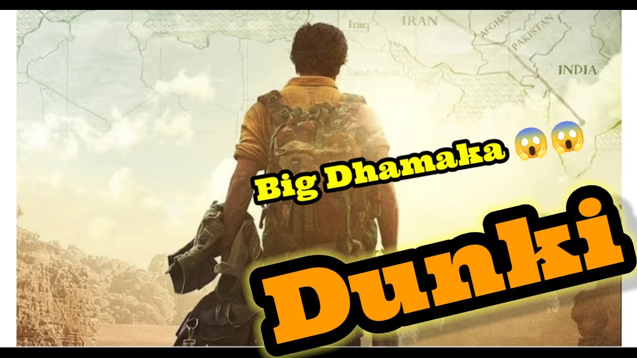 Dunki New Poster First Look Shahrukh Khan Raj Kumar Hirani Taapsee ...