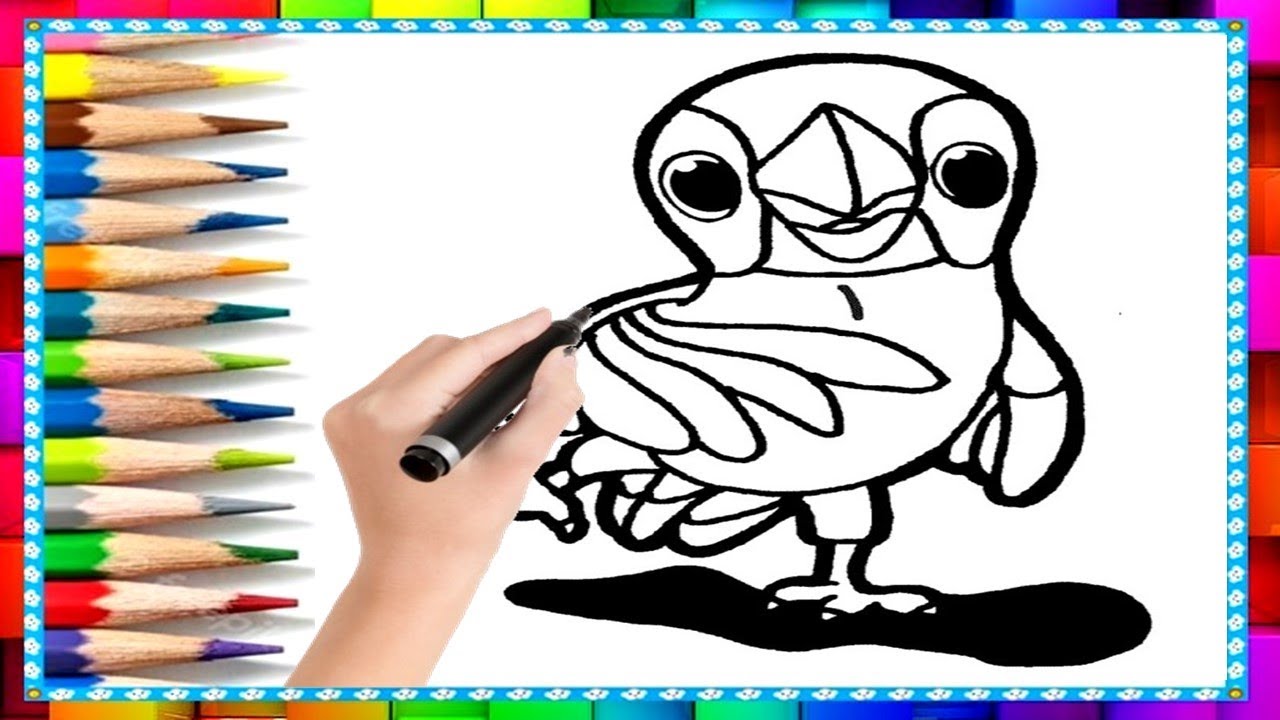 EL LORITO PEPE: COLOREANDO Y DIBUJANDO A EL LORITO PEPE, LA GRANJA DE ...