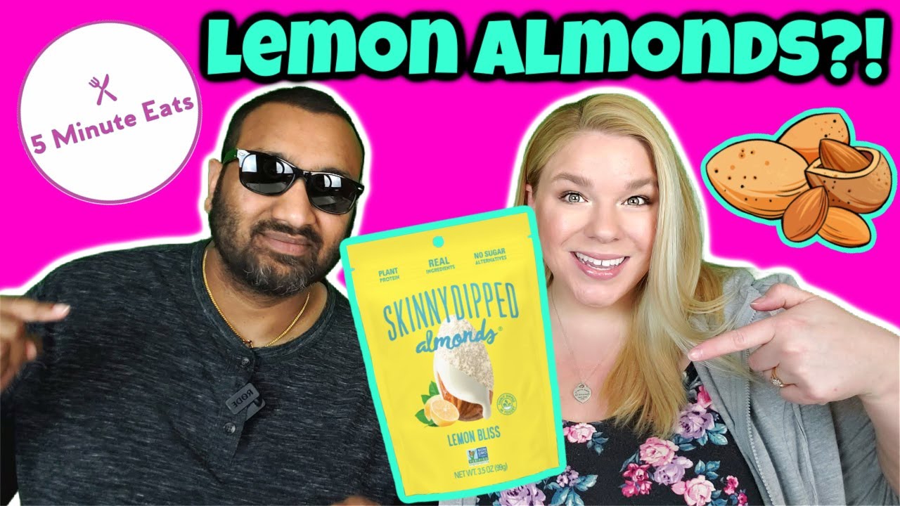 Skinny Dipped Almonds Lemon Bliss Review - YouTube