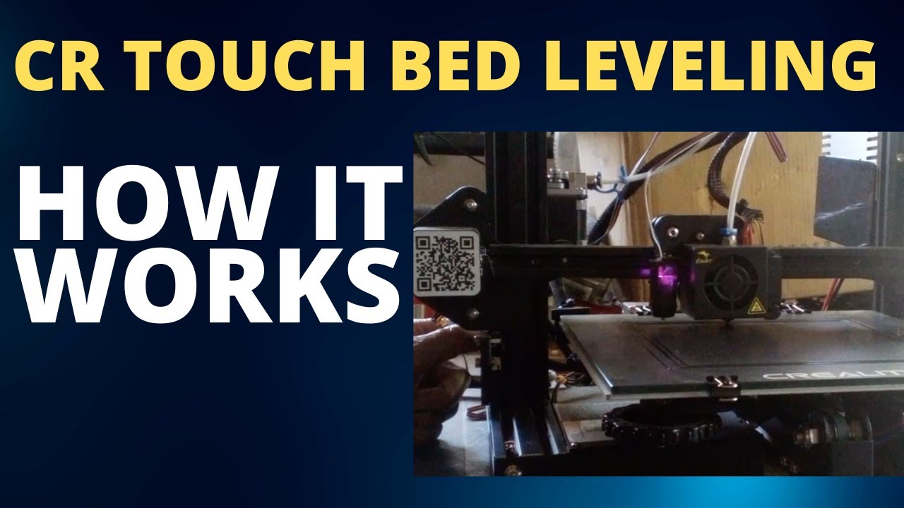 Watch How The CR Touch Bed Leveling Works In Real Time - YouTube