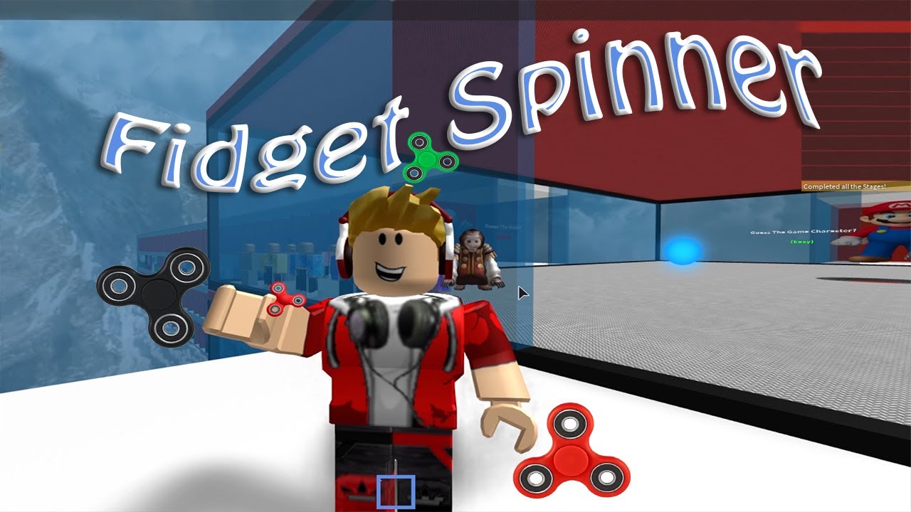 ROBLOX FIDGET SPINNER - YouTube