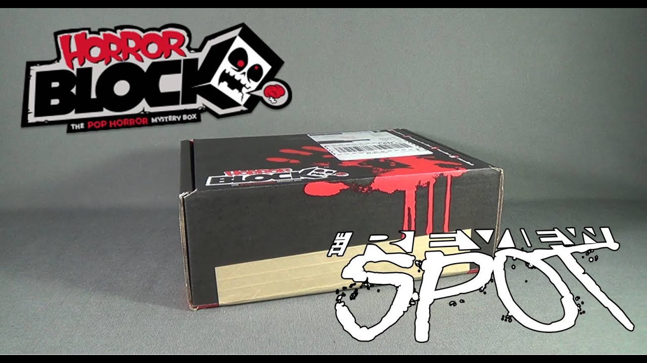 Subscription Spot - Horror Block April 2016 Subscription Box UNBOXING ...