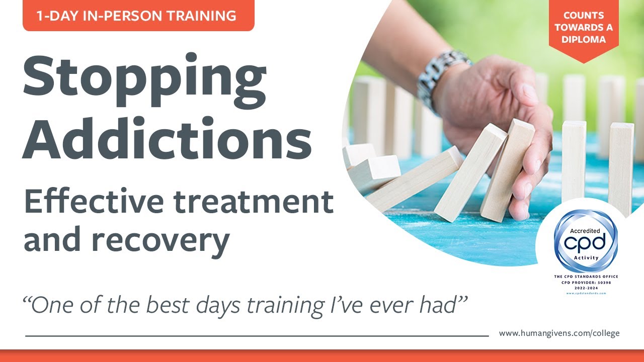 Stopping Addictions: effective treatment and recovery | Human Givens ...