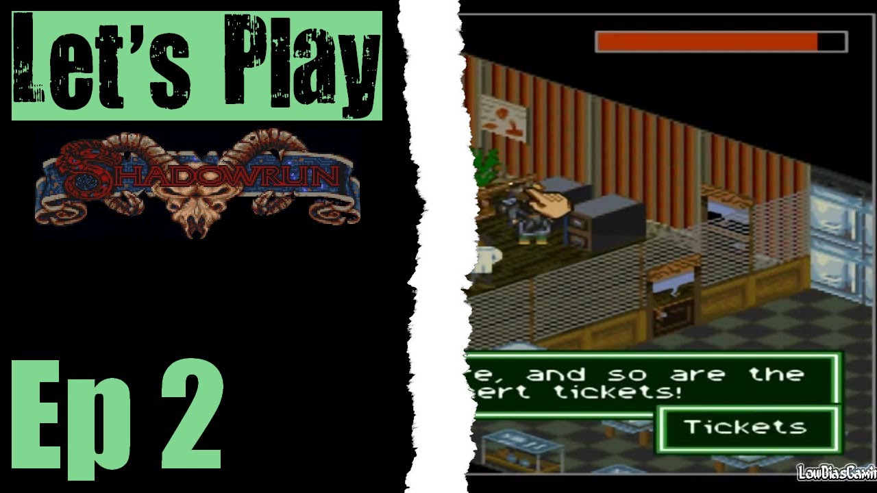 Let's Play Shadowrun - 02 Ghoul Bustin' - YouTube