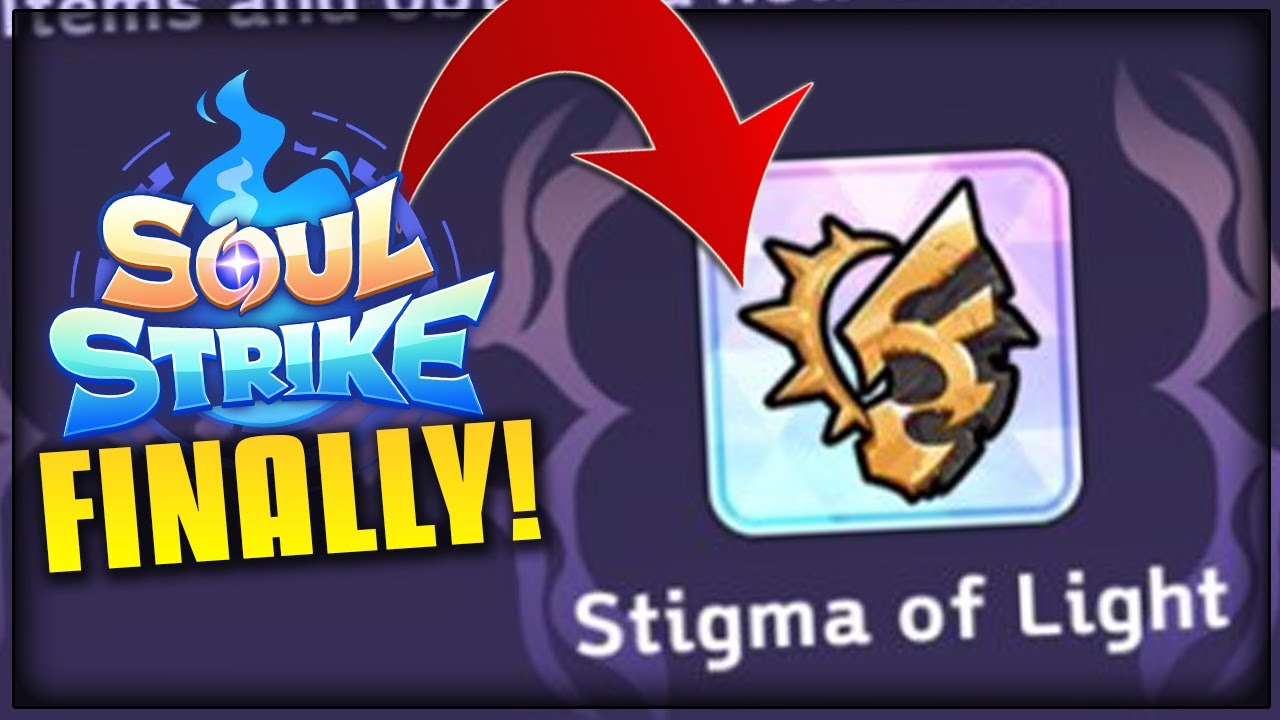 WE FINALLY GOT THE BEST SSS ACCESSORY IN SOUL STRIKE! (STIGMA OF LIGHT ...