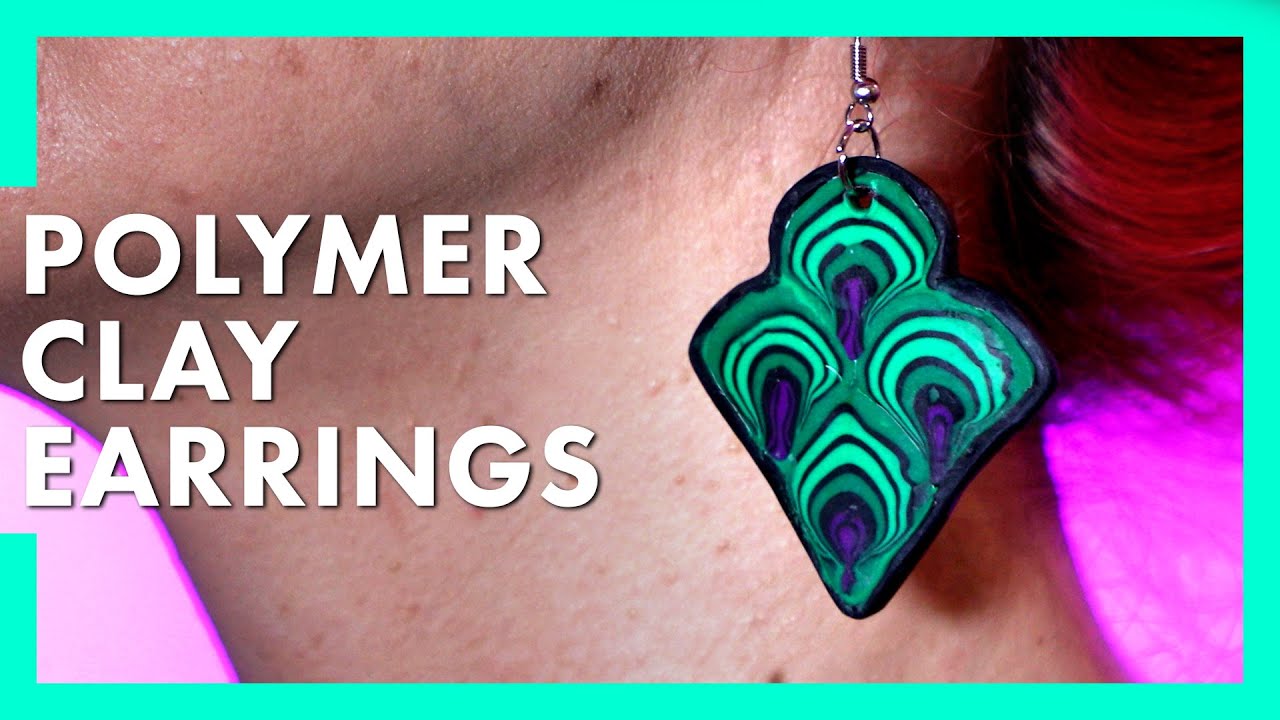 Polymer Clay Earrings inspired by The Shining - YouTube