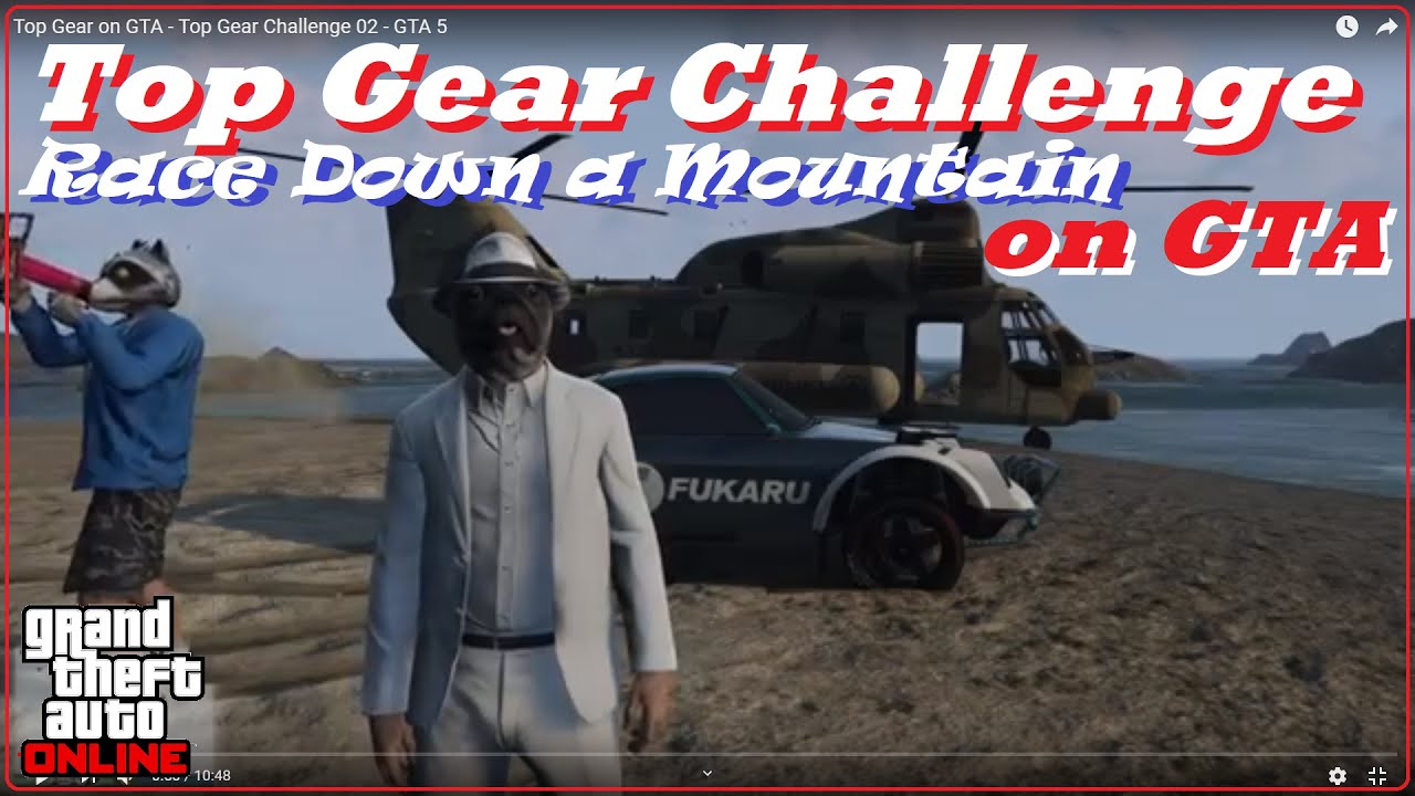 Top Gear on GTA - Top Gear Challenge 02 - GTA 5 - YouTube