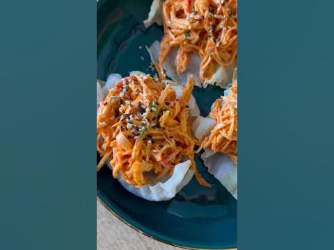 Жареная рисовая бумага #ricepaper - YouTube