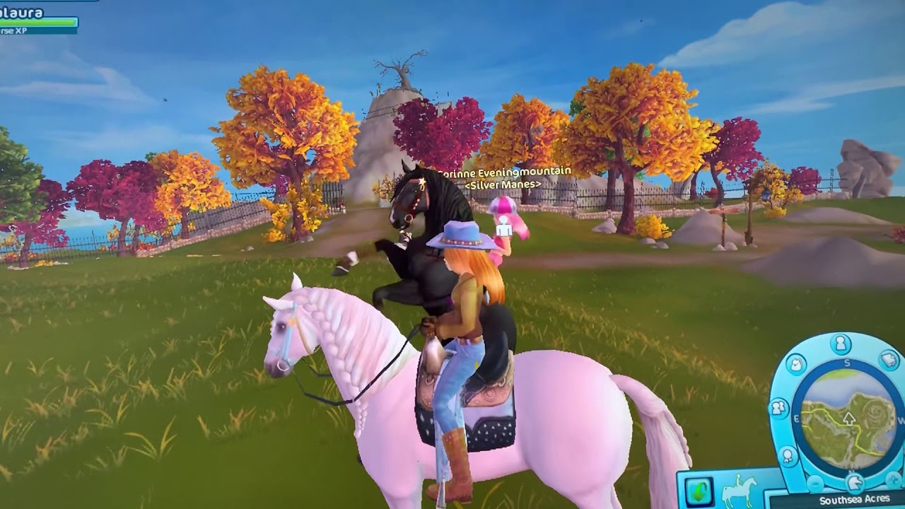 Andy vs Lucy star stable - YouTube