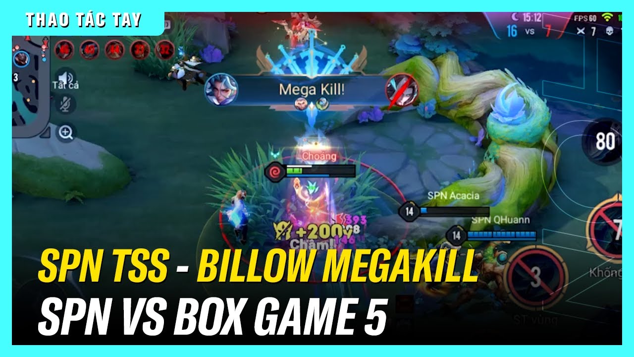 Góc Nhìn Tuyển Thủ - SPN TSS Billow - Cận Cảnh pha MegaKill?? SPN vs ...