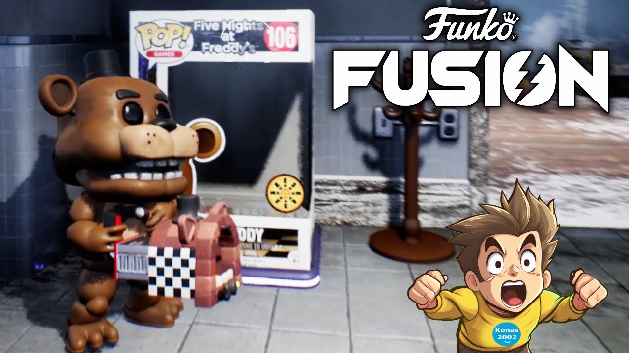 FUNKO FUSION Freddy Fazbear has a Pizza Cannon ! || Funko Fusion ...