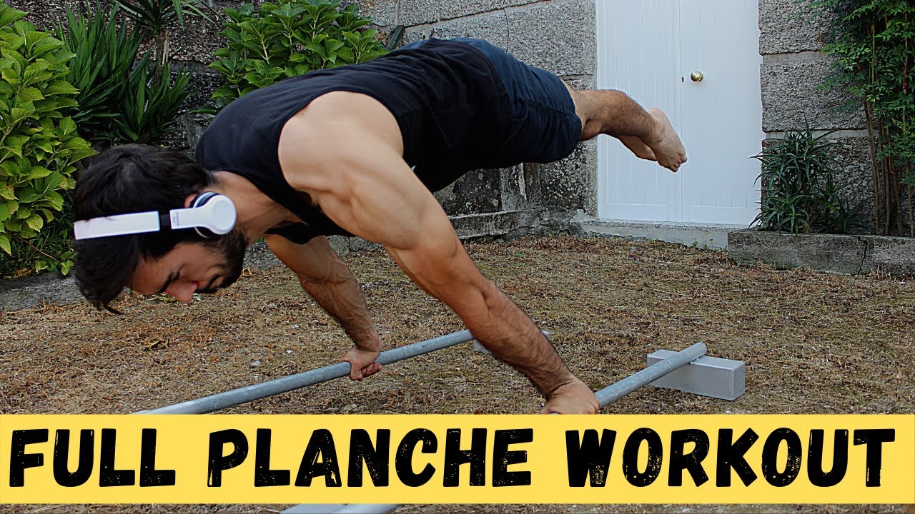Full Planche Workout At Home - Follow Along - YouTube