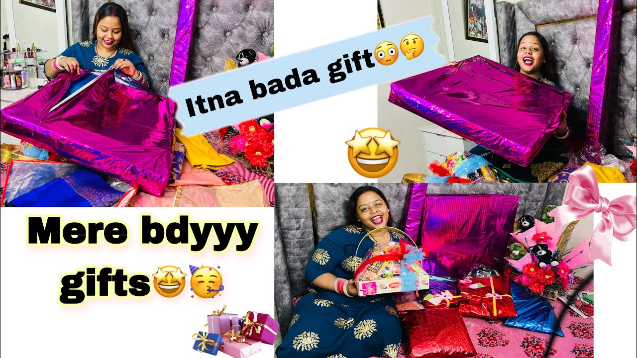 Birthday Par Kya Kya Gift Aaye??🤔 || Itna Bada Gift😳|| Vlog8 || # ...