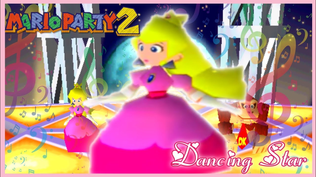 Mario Party 2 - Princess Peach in Dancing Star - YouTube