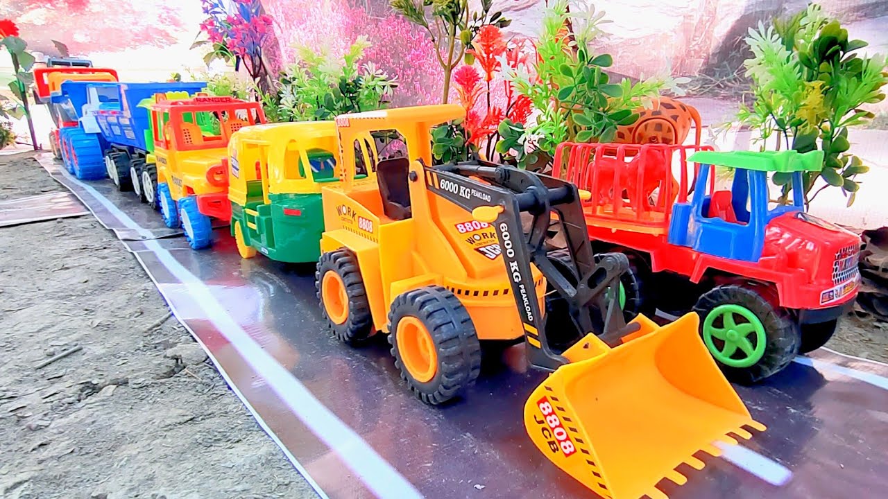 "RC Cartoon Adventure: Car, Tractor, and Dumper Truck Fun! | gandi wala ...