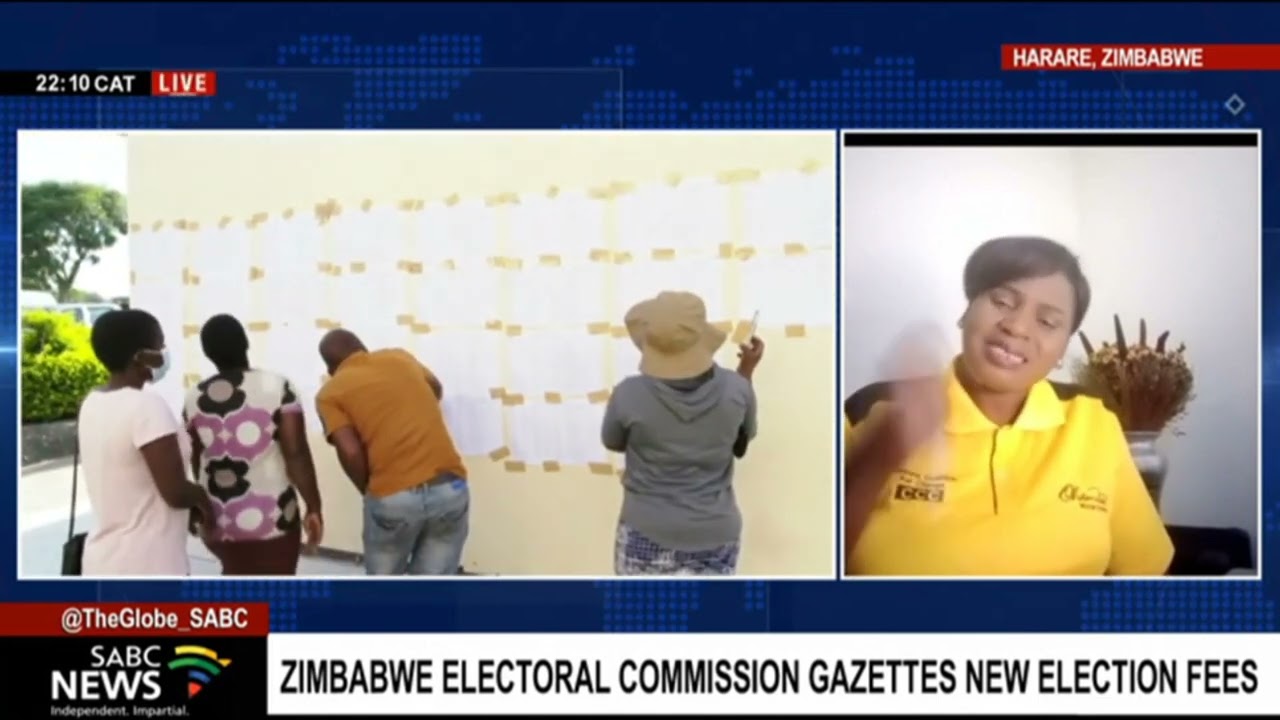 Zimbabwe Electoral Commission gazettes new election fees - YouTube