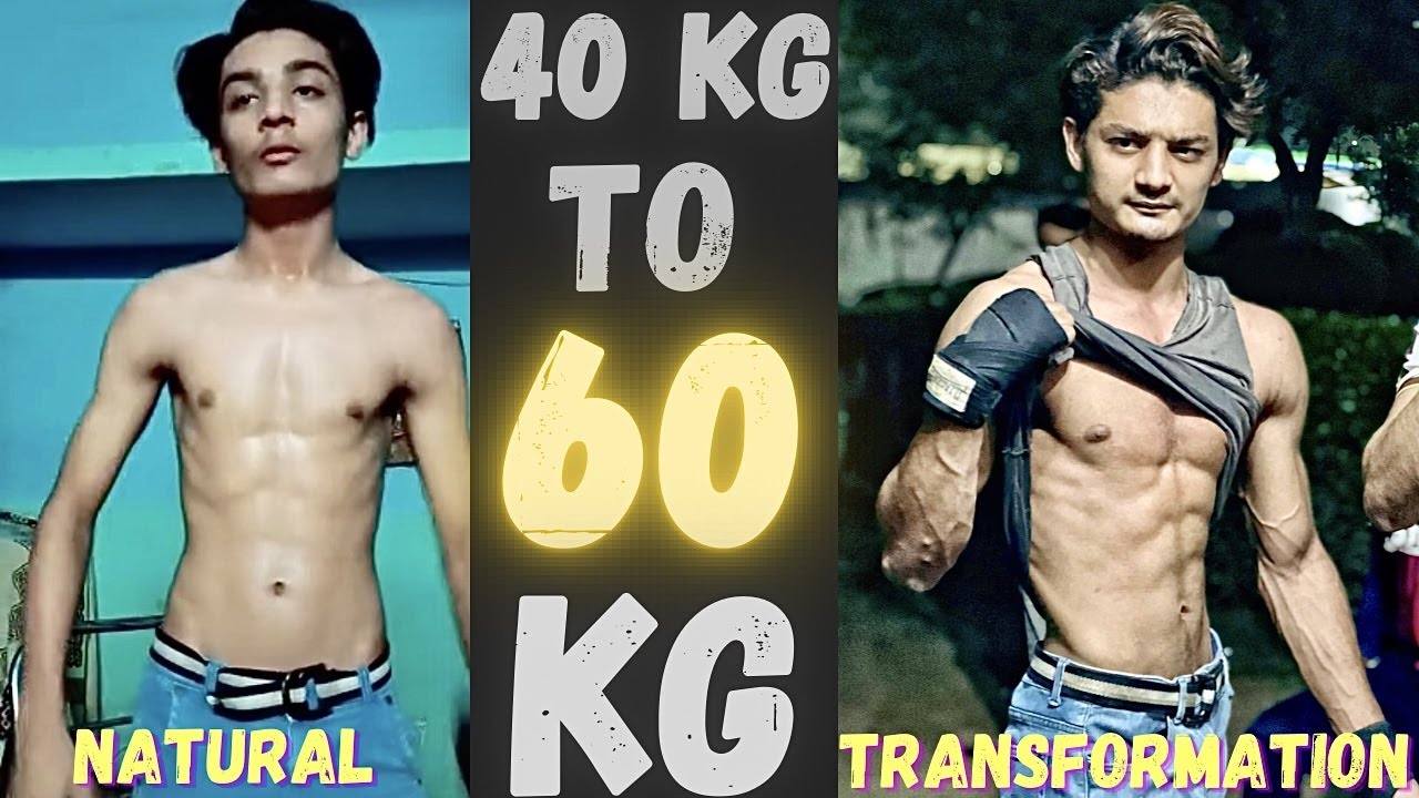 My 2 year natural body transformation from SKINNY to MUSCULAR / Rajput ...
