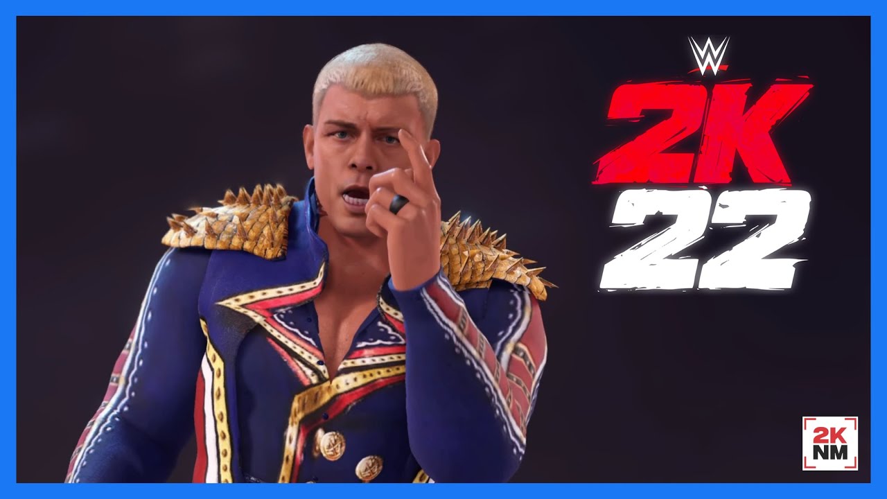 WWE 2K22 | Cody Rhodes (Community Creation) | ENTRANCE - YouTube