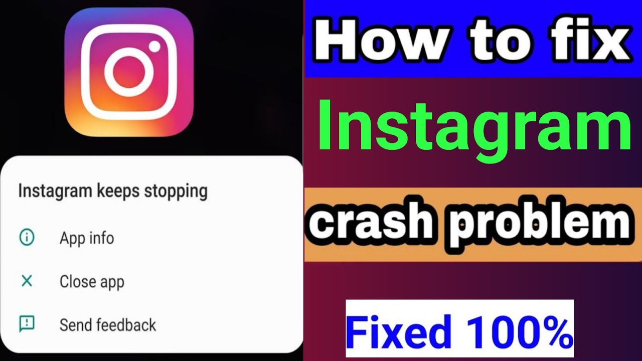 Problema di crash di Instagram oggi | Problema di chiusura automatica ...