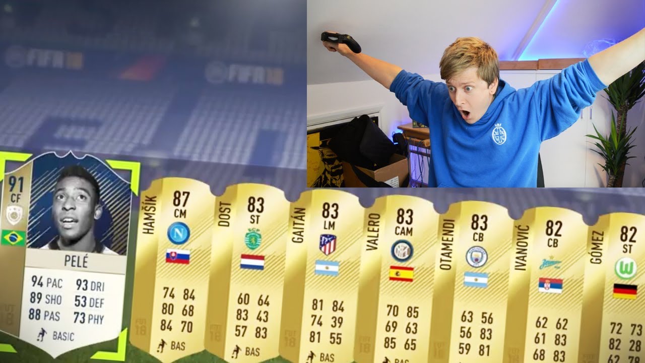 FIFA 18 W2S PACK OPENING - AN ICON IN EVERY PACK!!!! - YouTube