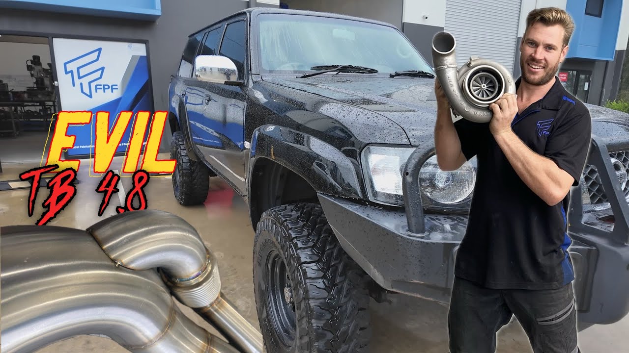 The birth of an EVIL TB 4.8 Turbo GU Patrol - YouTube