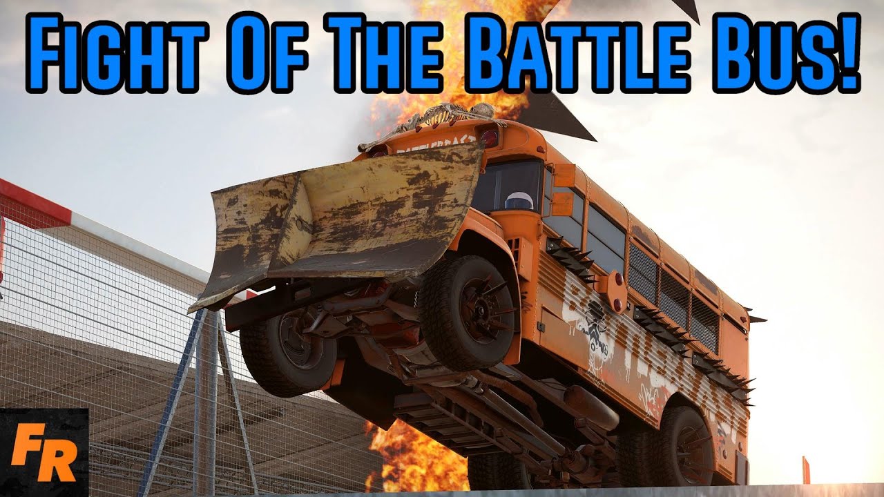 Fight Of The Battle Bus - Special Vehicle Tournament Part 2 - Wreckfest ...