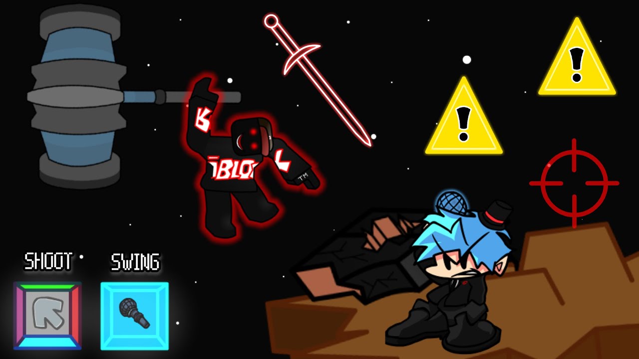 FINALLY A REAL FNF BOSS FIGHT! - Friday Night Bloxxin' Update - YouTube