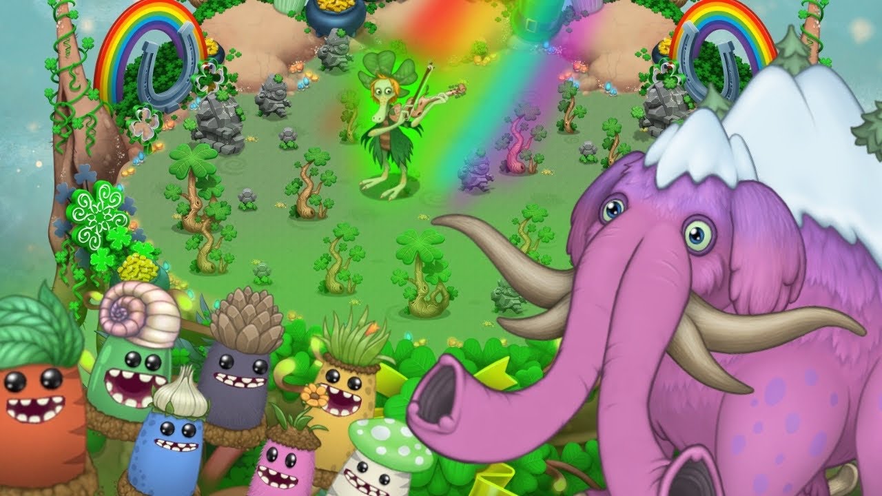 Getting a new 5 elemental monster with cloverspell event - YouTube