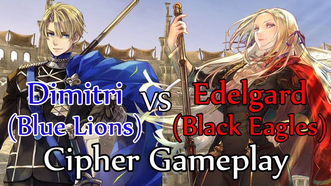 Fire Emblem Cipher 0 Quick match: Dimitri vs Edelgard (House battles ...