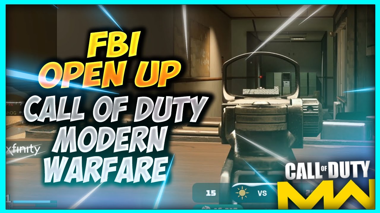 FBI OPEN UP - Call Of Duty Modern Warfare - YouTube