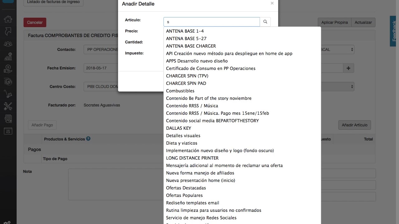 Cómo crear una factura - YouTube