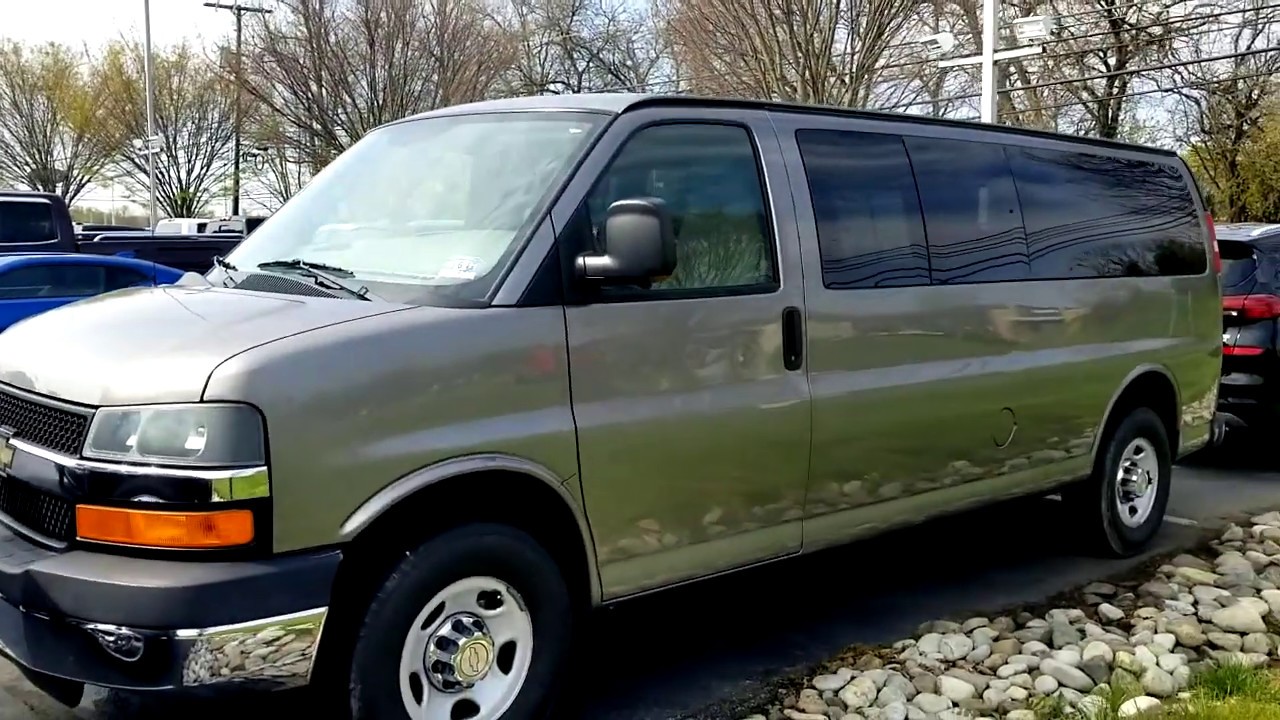 2010 Chevy Express 2500 Extended Van - YouTube