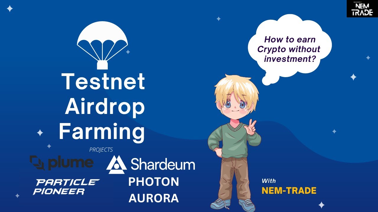 Testnet Airdrop Farming Without Investment - YouTube