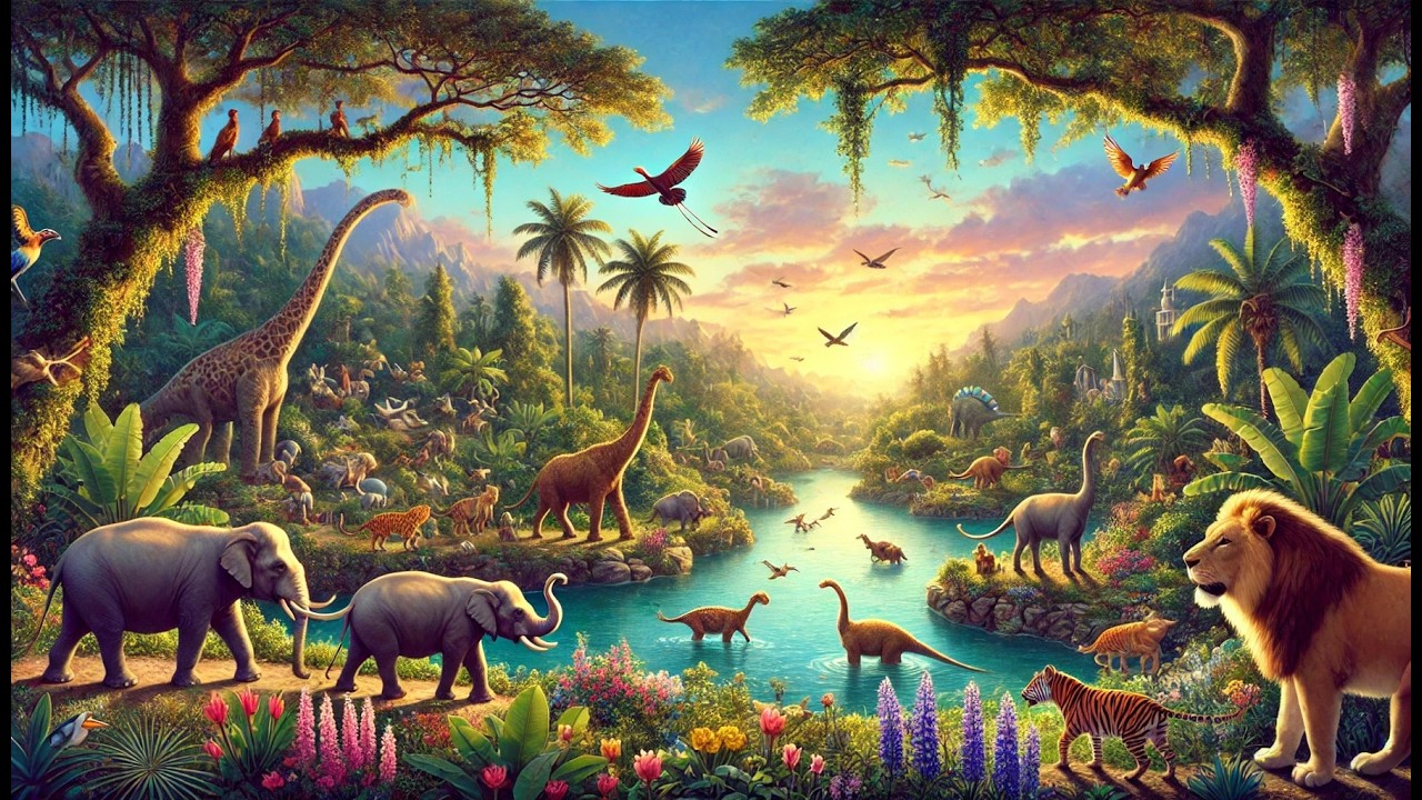 GENESIS 2 CID MOREIRA - Adão e Eva no Jardim do Éden - Deus e a Criação ...