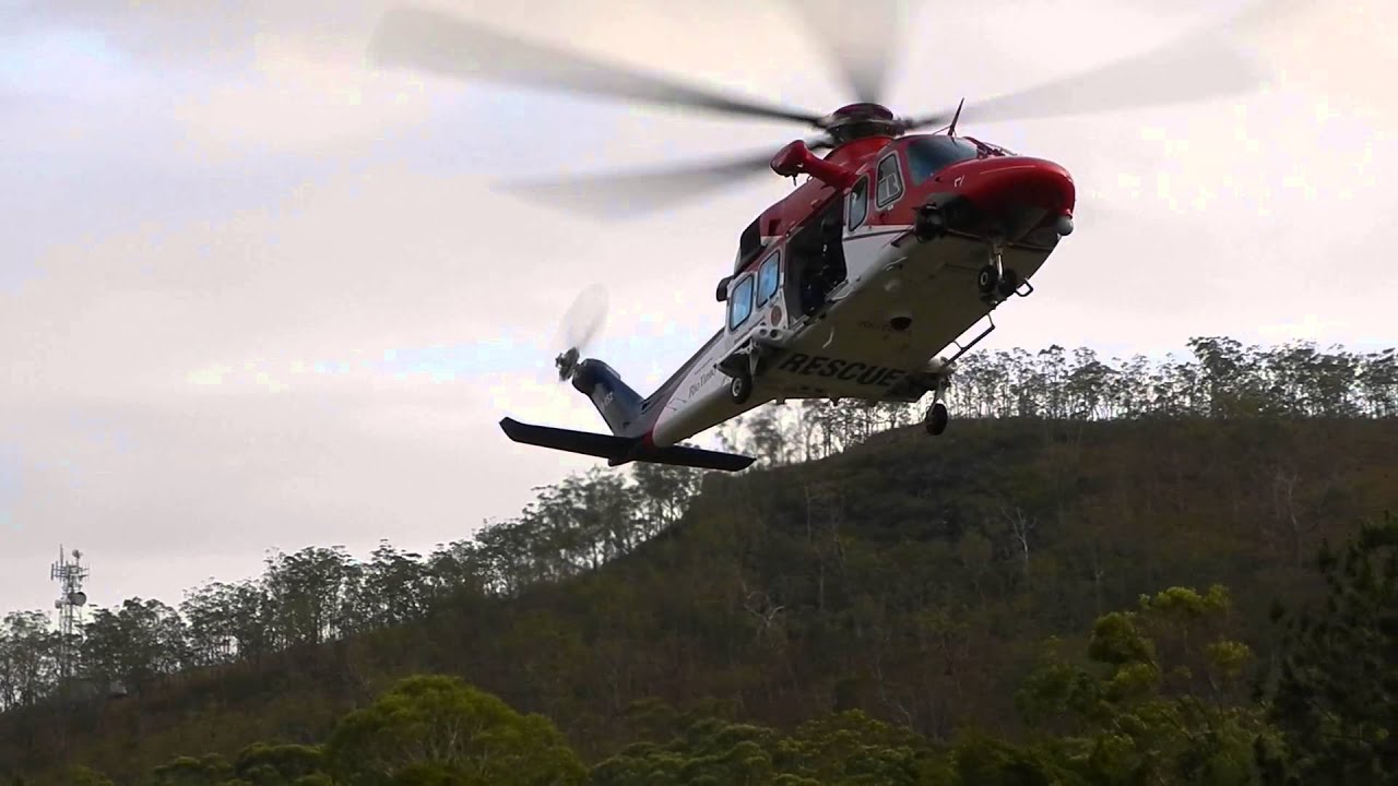 Must See! Helicopter landing on Highway! - YouTube
