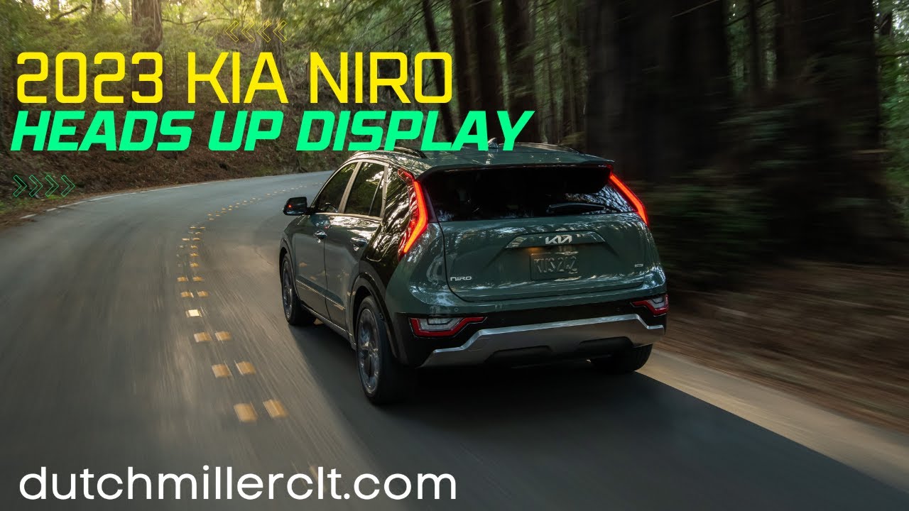 2023 Kia Niro Hybrid: Heads Up Display - Dutch Miller Kia of Charlotte ...