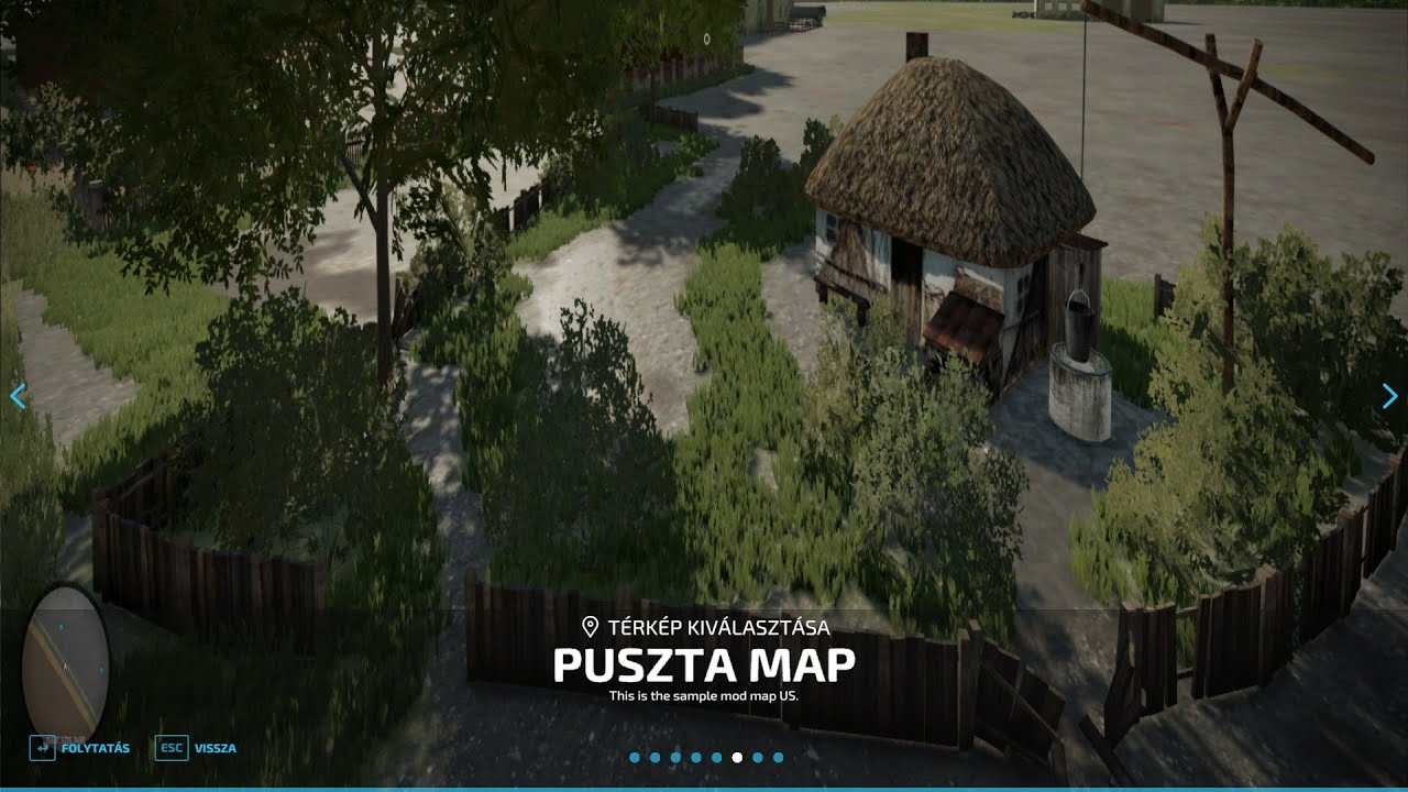FS22 Puszta map [ teszt ] - YouTube
