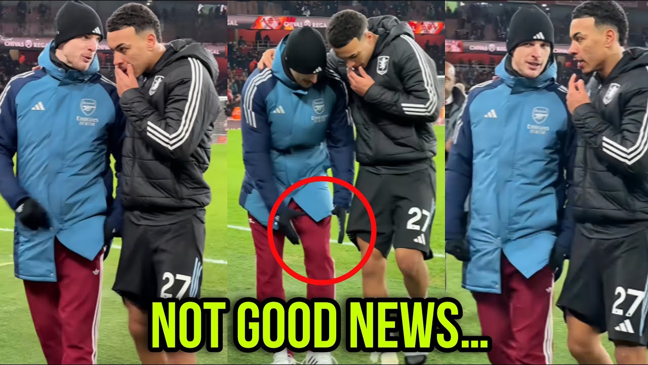 Caught on Camera: Declan Rice REVEALS Truth About His Knee Injury ...