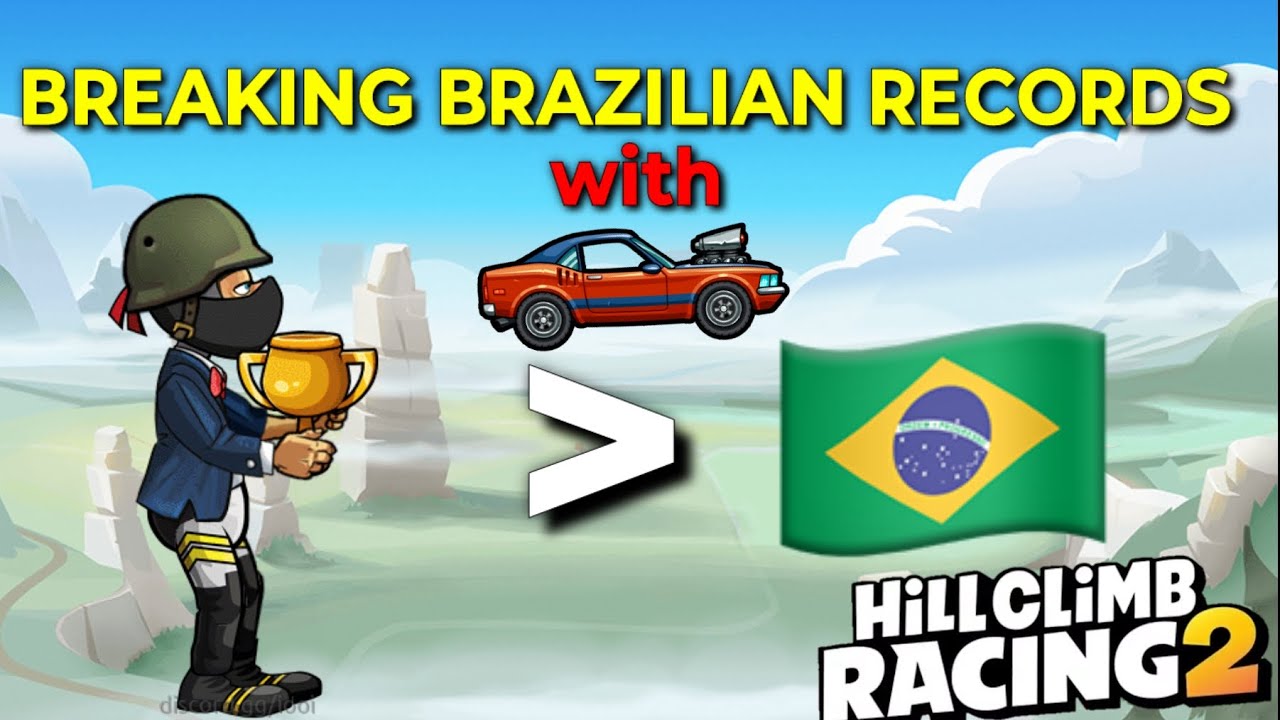 BREAKING BRAZILIAN MUSCLE CAR RECORDS 😎🥇 - Hill Climb Racing 2 - YouTube