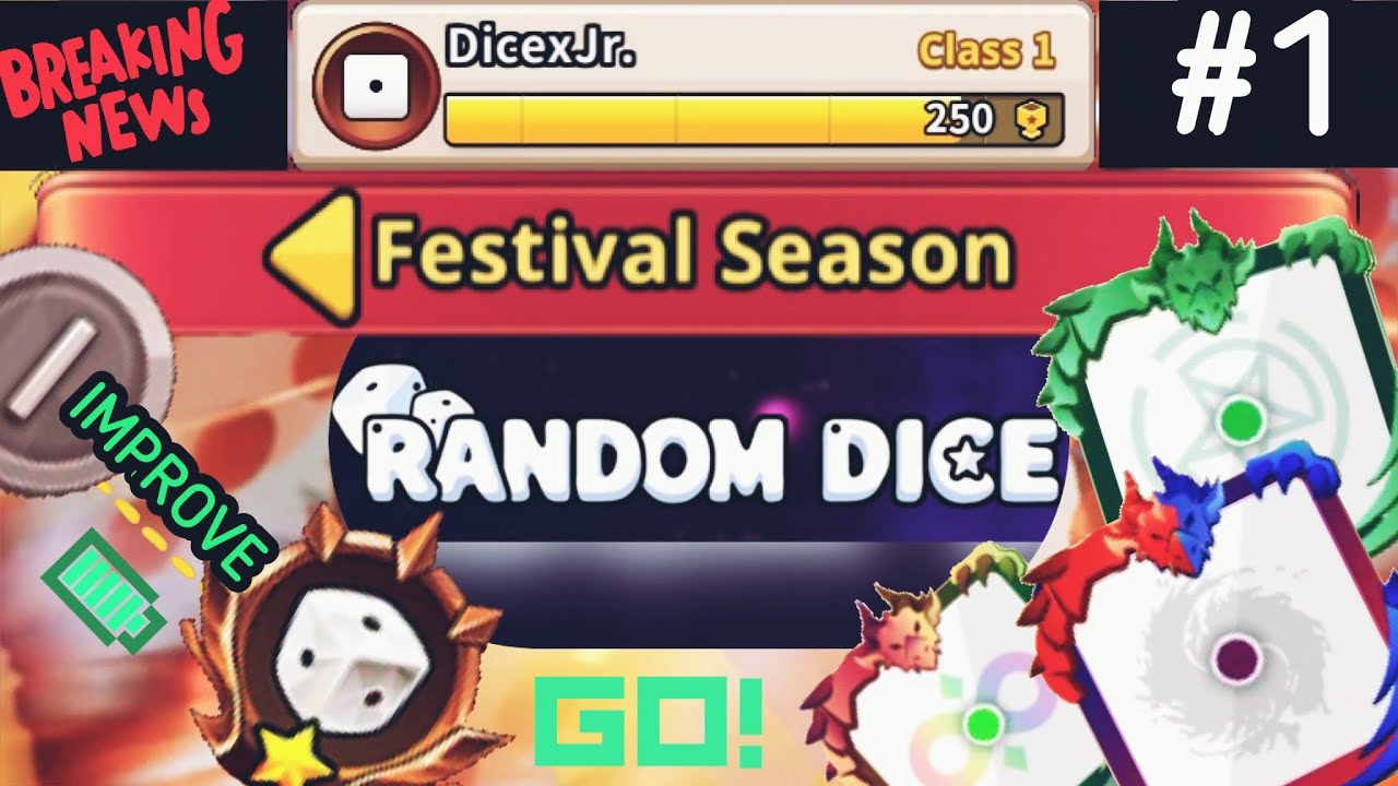 NEW ACCOUNT: CLASS 1-5 + THREE LEGENDARIES | @DiceX-1JR. - Random Dice ...