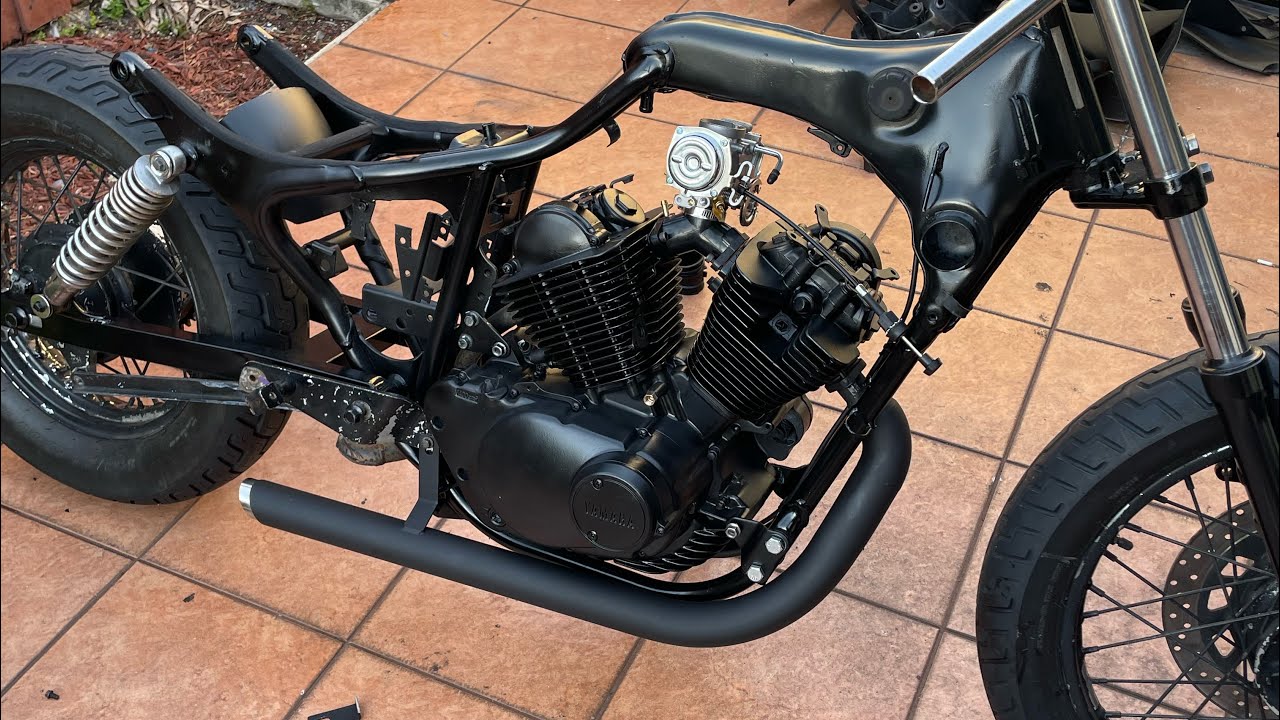 2007 Yamaha xv250 (Virago250) Build Intro - YouTube