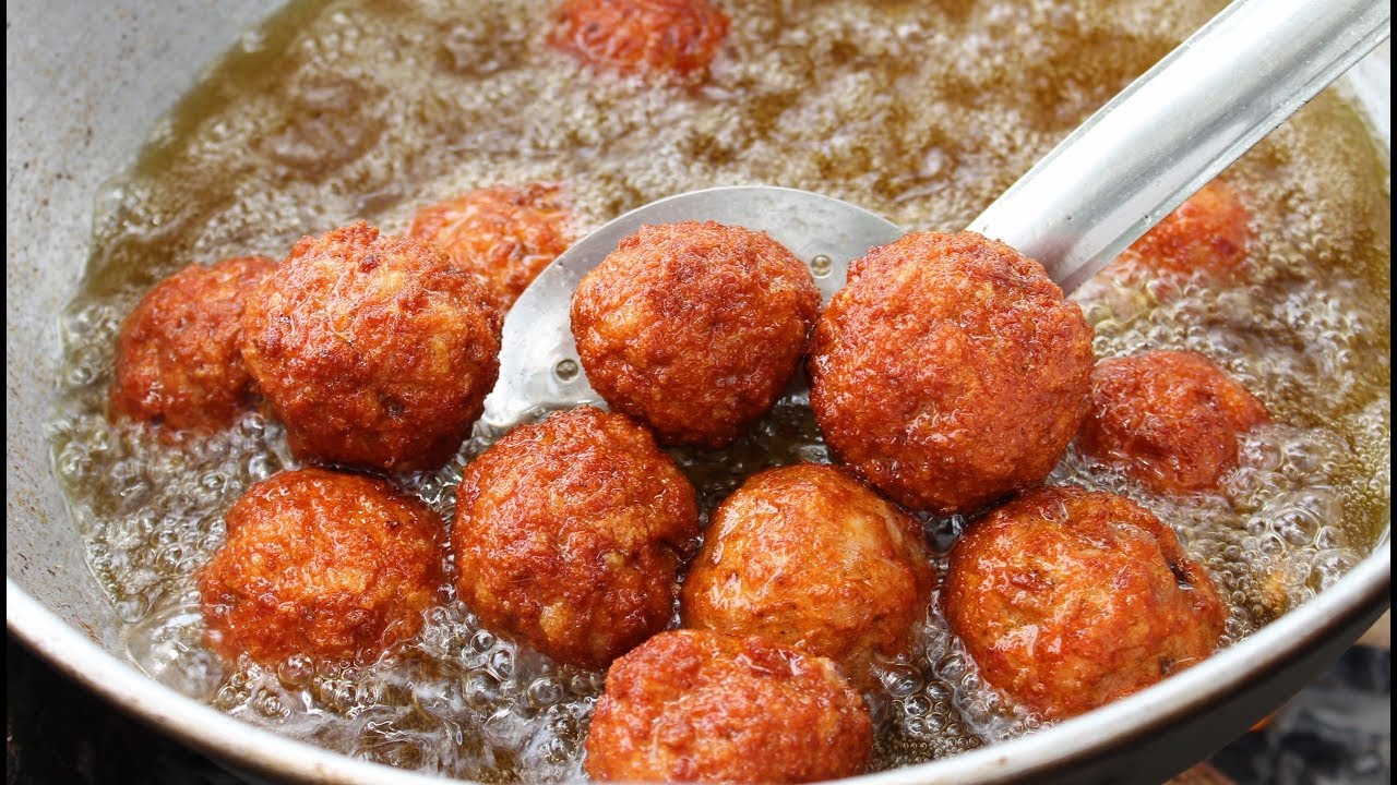 Chicken Kebab | Easy Chicken Kebab Balls Recipe - YouTube