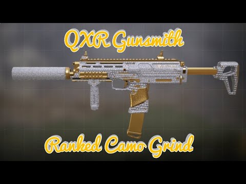 QXR Gunsmith and camo Grind in ranked match_Codm - YouTube