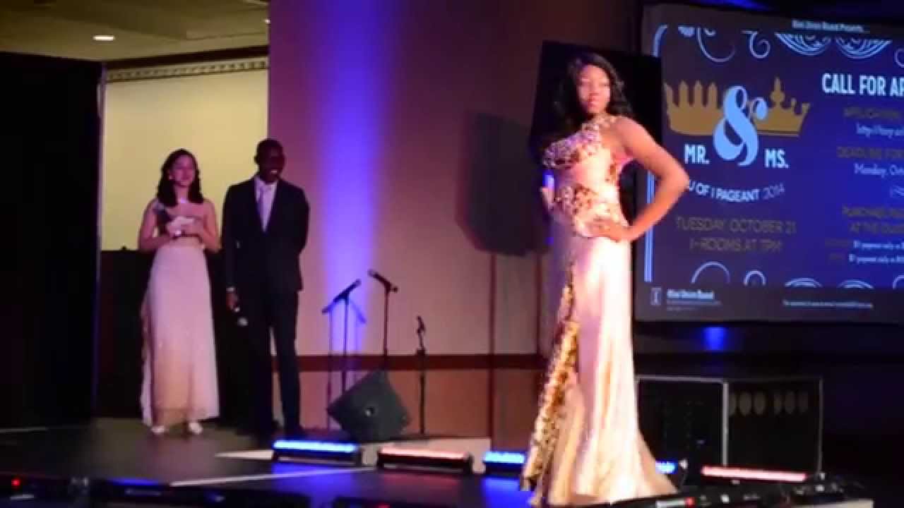 Mr. and Ms. U of I Pageant 2014 - YouTube