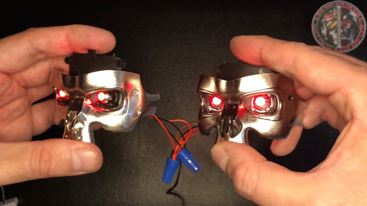 TERMINATOR Construye el T-800 - Tutorial: cómo encender led, como ...