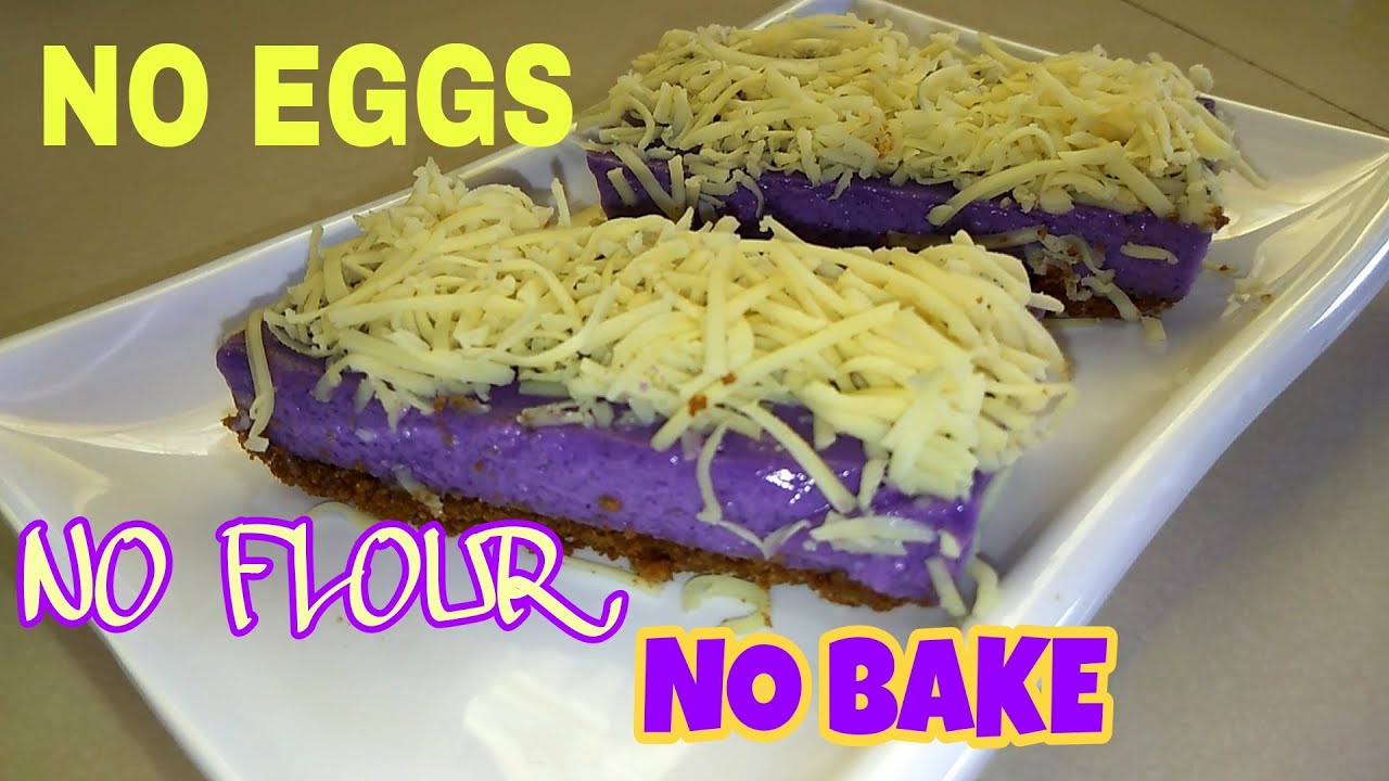 HOW TO MAKE UBE GRAHAM BARS NO BAKE|| AmieMek A. #62 - YouTube