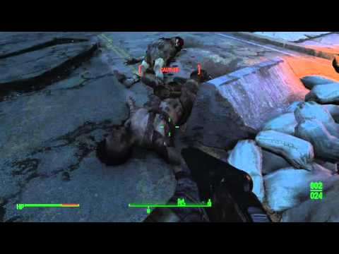 Fallout 4 Attached dead Raider - YouTube