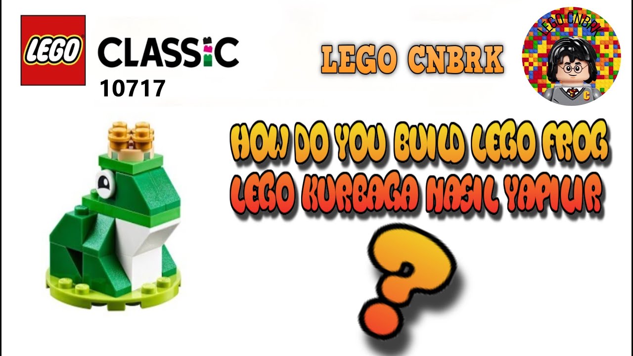 LEGO Classic 10717 How to build LEGO Frog Building Instructions - LEGO ...